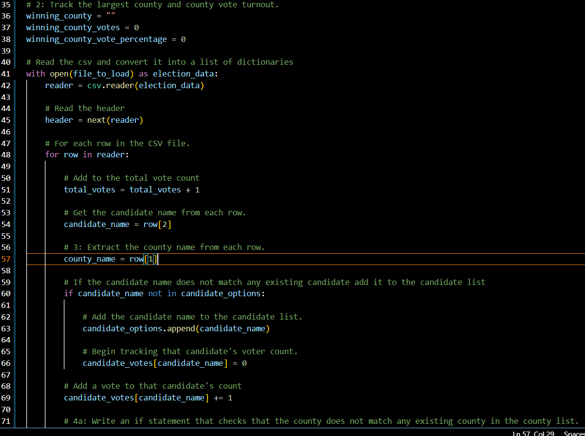 GitHub - jillybean8848/Election-Analysis: module 3