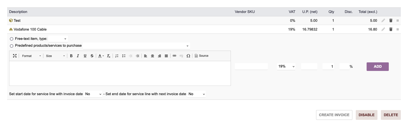 Modifying VAT in Recurring Supplier Invoice not working as expected · Issue #22590 · Dolibarr ...