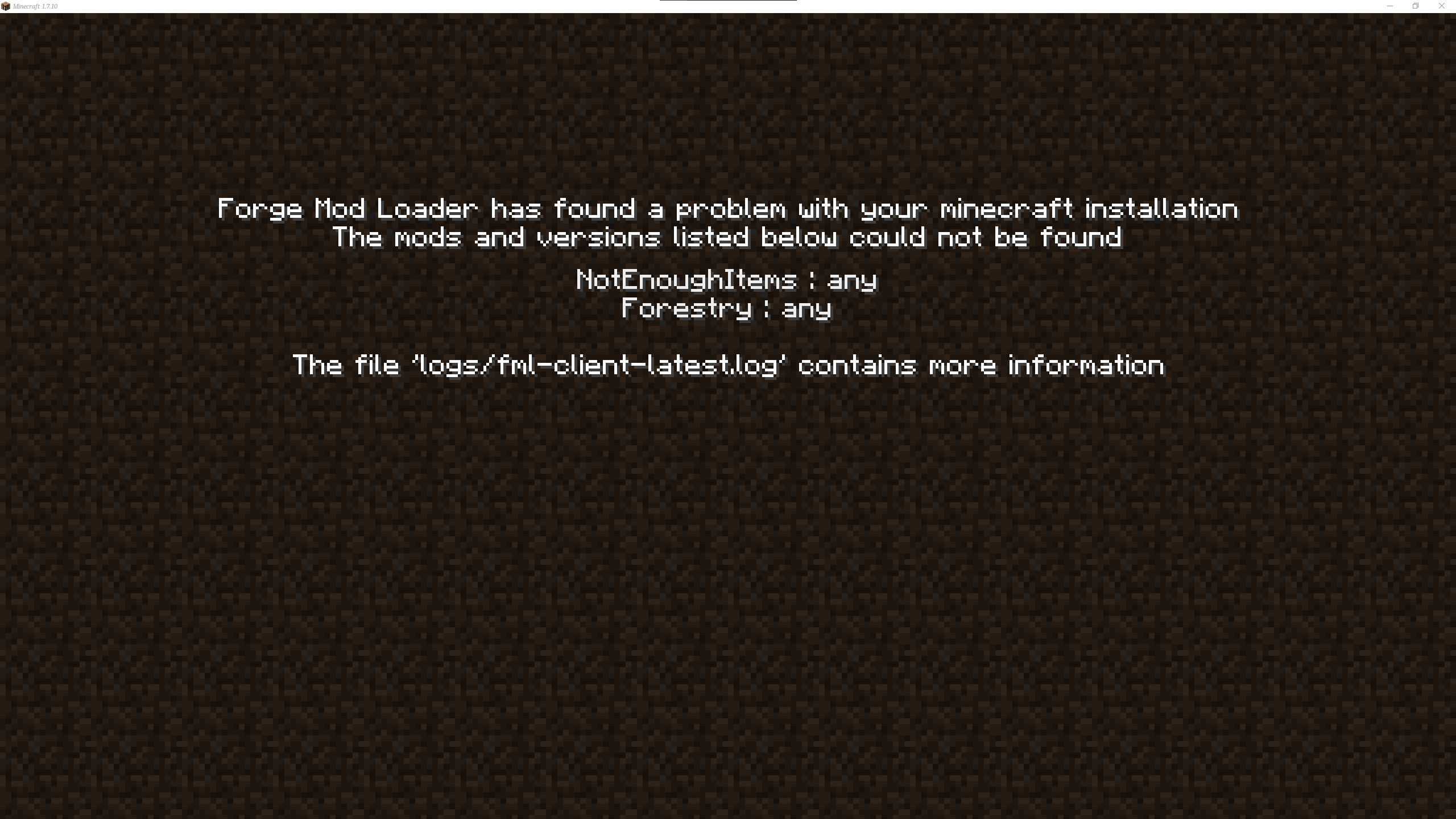 I Cannot Start The Modpack I Have Mod Issues · Issue 12272 · Gtnewhorizonsgt New Horizons 