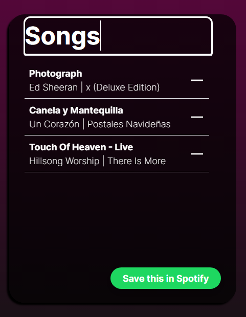 GitHub - Matdweb/Jamming-TypeScript: This project allows you 👥 to create and customize 🎨 ...