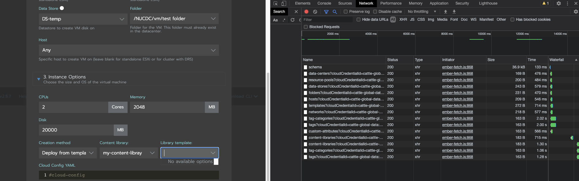 vSphere - Templates are not listing from content library · Issue #4302 ...