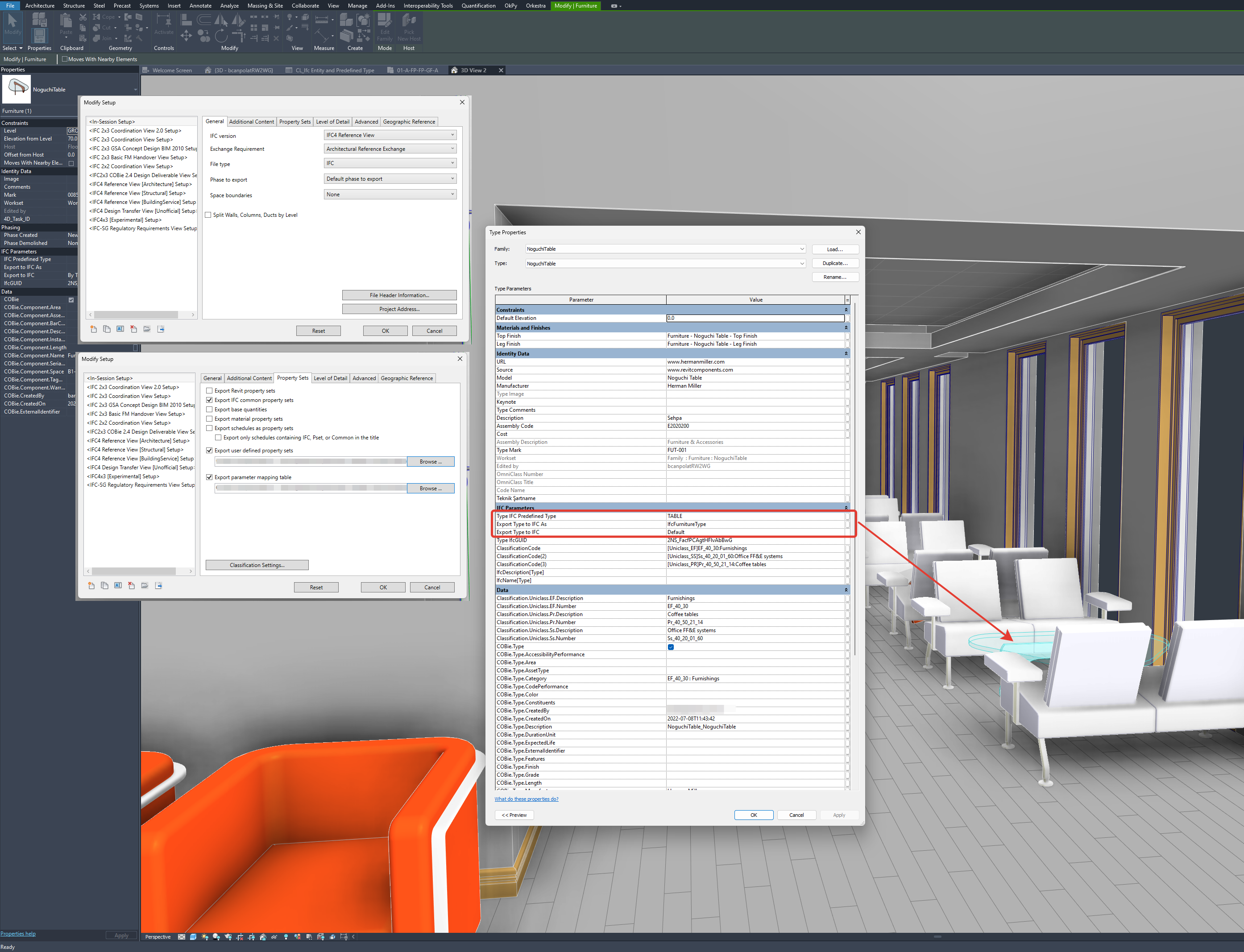 Pr Export Type To Ifc As And Type Ifc Predefined Type Do Not Function · Issue 635 1890