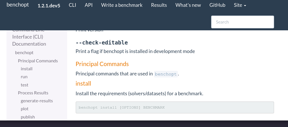 Website scaling for small screens · Issue #365 · benchopt/benchopt · GitHub