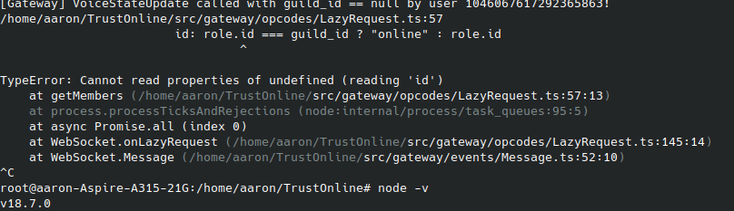 Member list crash after create and adding roles to a user · Issue #912 · spacebarchat/server ...