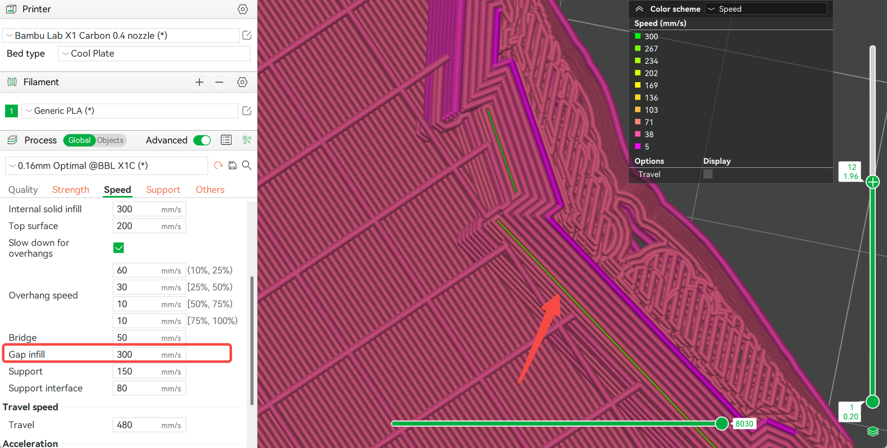 [Feature Request] Filter out speeds that are not used for better color ...