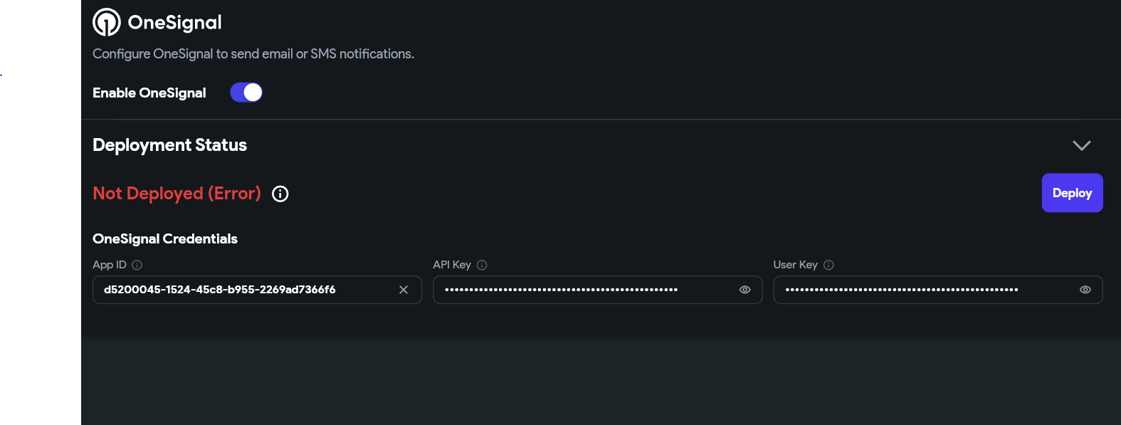 OneSignal doesn't work · Issue #1877 · FlutterFlow/flutterflow-issues · GitHub