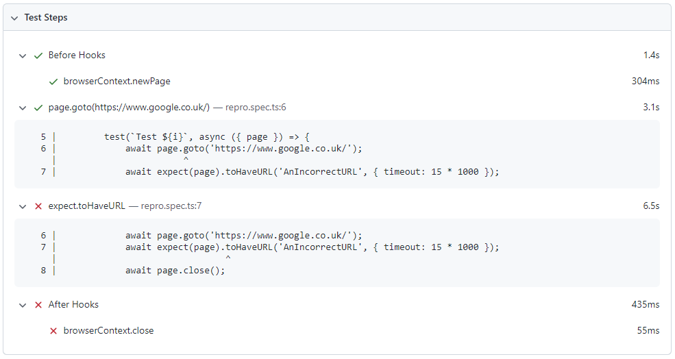 [BUG] Page times out when closing on Firefox · Issue #22090 · microsoft/playwright · GitHub