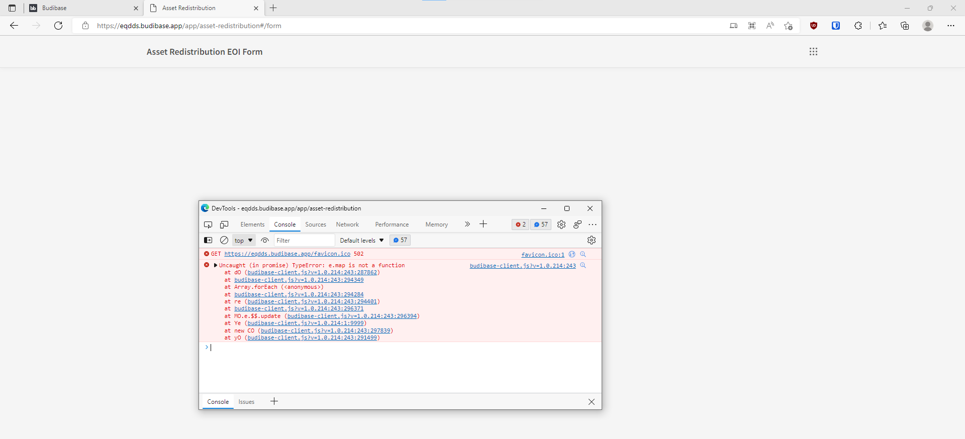 Cloud Tenant: Forms not loading after route change · Issue #6519 · Budibase/budibase · GitHub