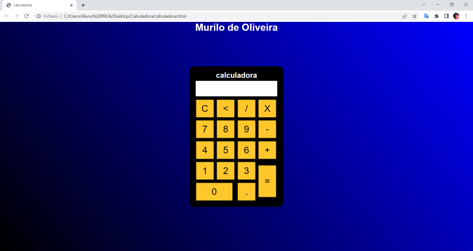 GitHub - murilo166/Calculadora-Digital-JAVA-SCRIPT: Neste projeto ...