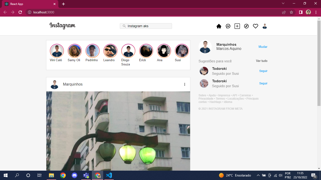 GitHub - MarcosAvera/instagramClone