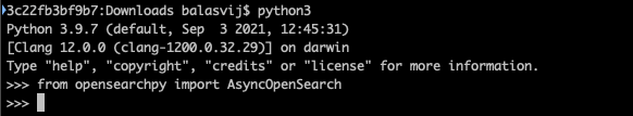 [BUG] AysyncOpenSearch doesn't import · Issue #96 · opensearch-project ...