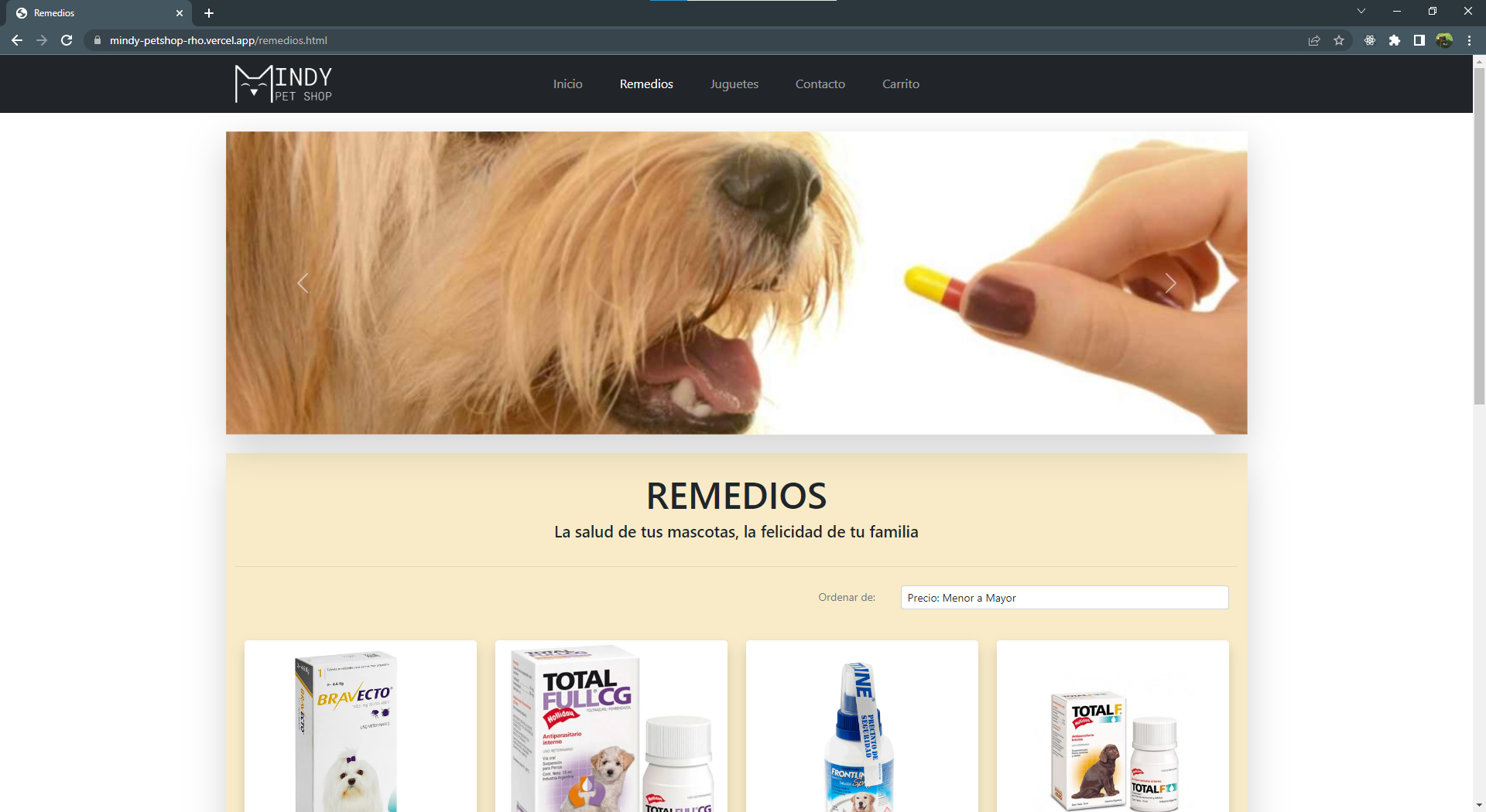 GitHub - JoaquinDeLuca/mindy_petshop