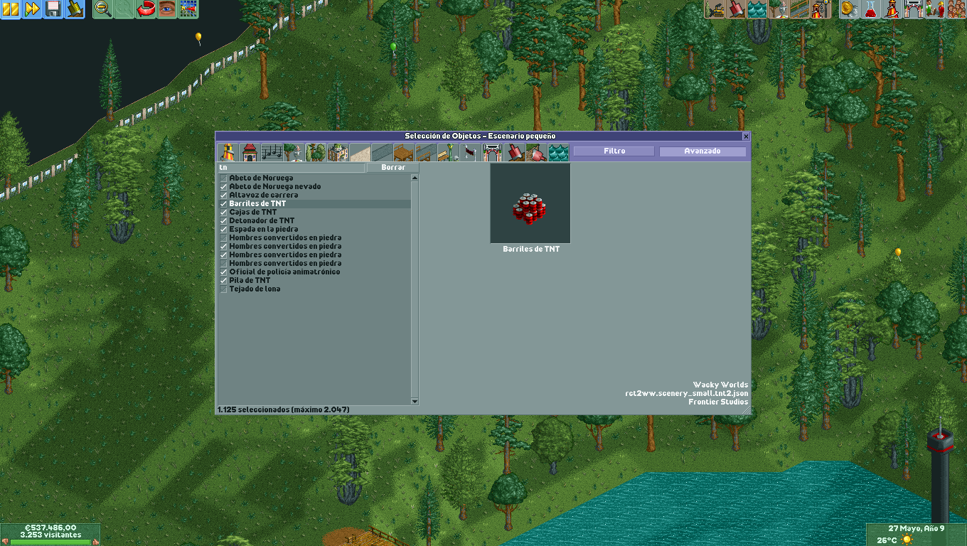 Objets missing and Wall Terrain Colour · Issue #17714 · OpenRCT2/OpenRCT2 · GitHub