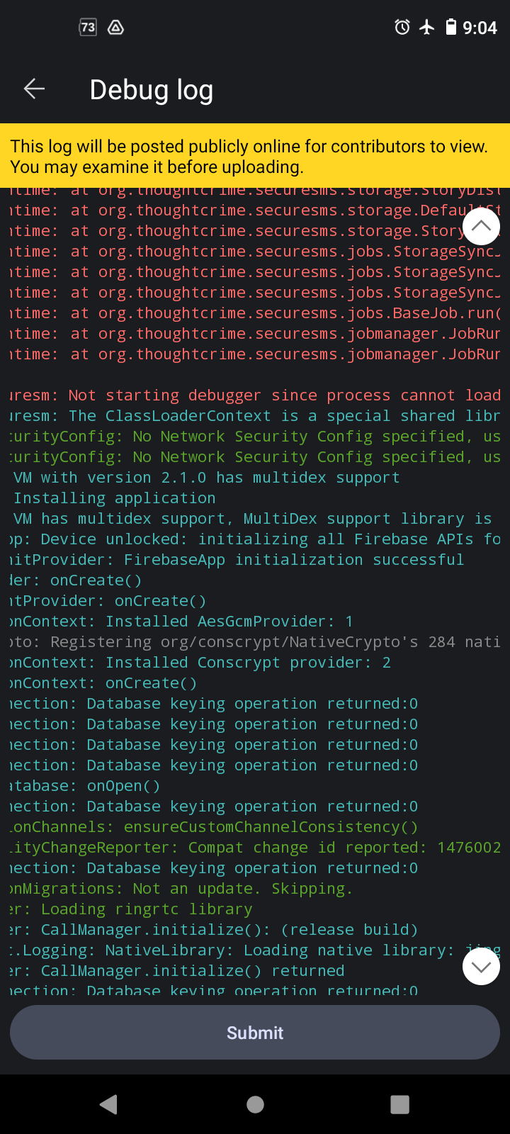 Signal Crashes With Assertionerror Should Never Try To Insert My Story