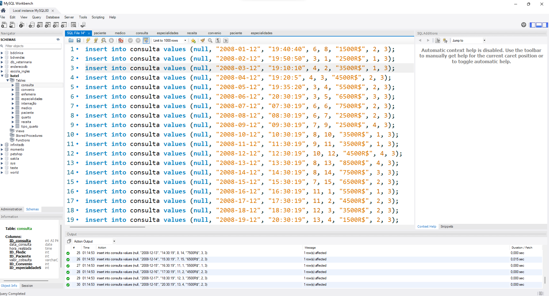 GitHub - MayconSubrim/HospitalDataBase: Banco de dados de um sistema hospitalar