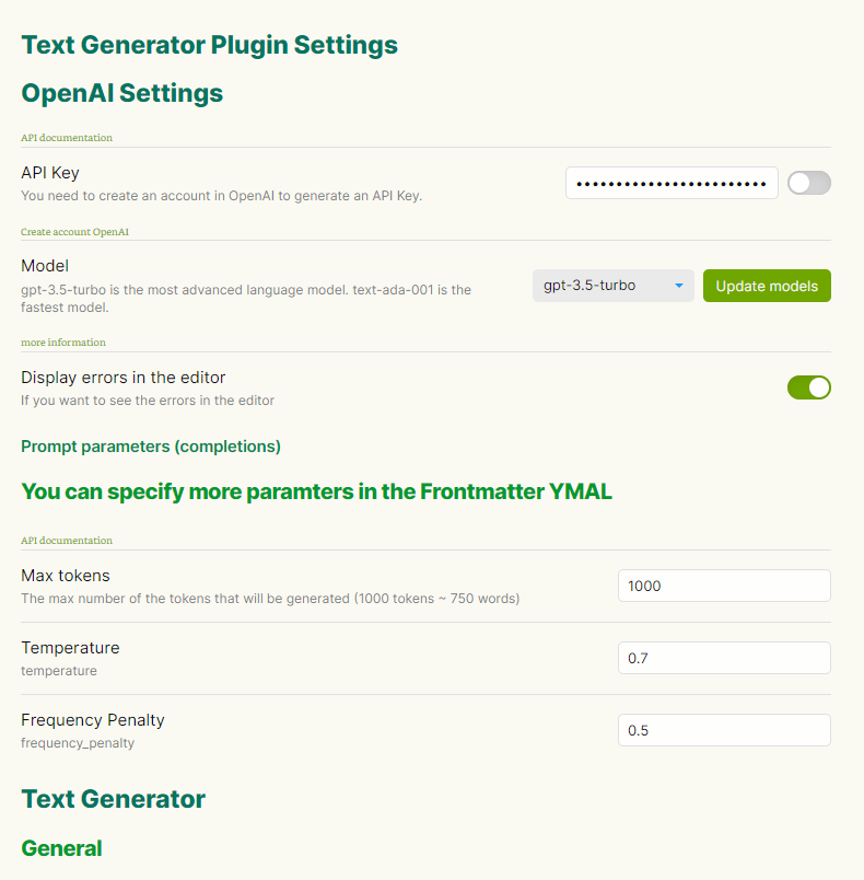 Error Request Failed Status 400 · Issue 118 · Nhaouariobsidian Textgenerator Plugin · Github