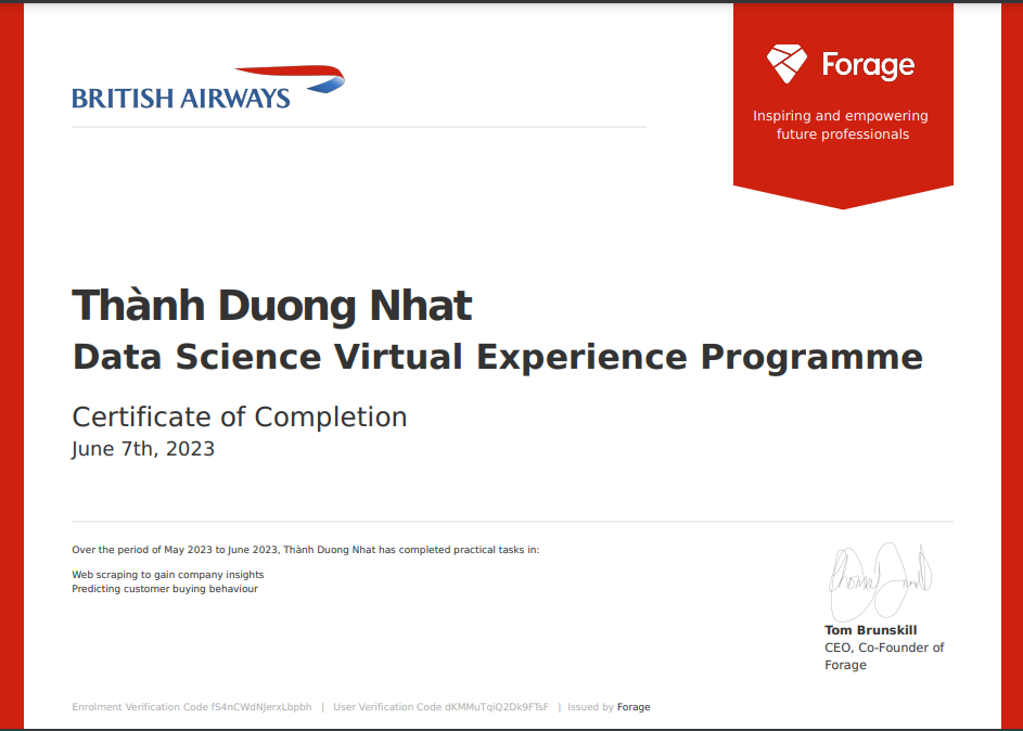 GitHub - DuongNhatThanh/British-Airways-Virtual-Internship-main