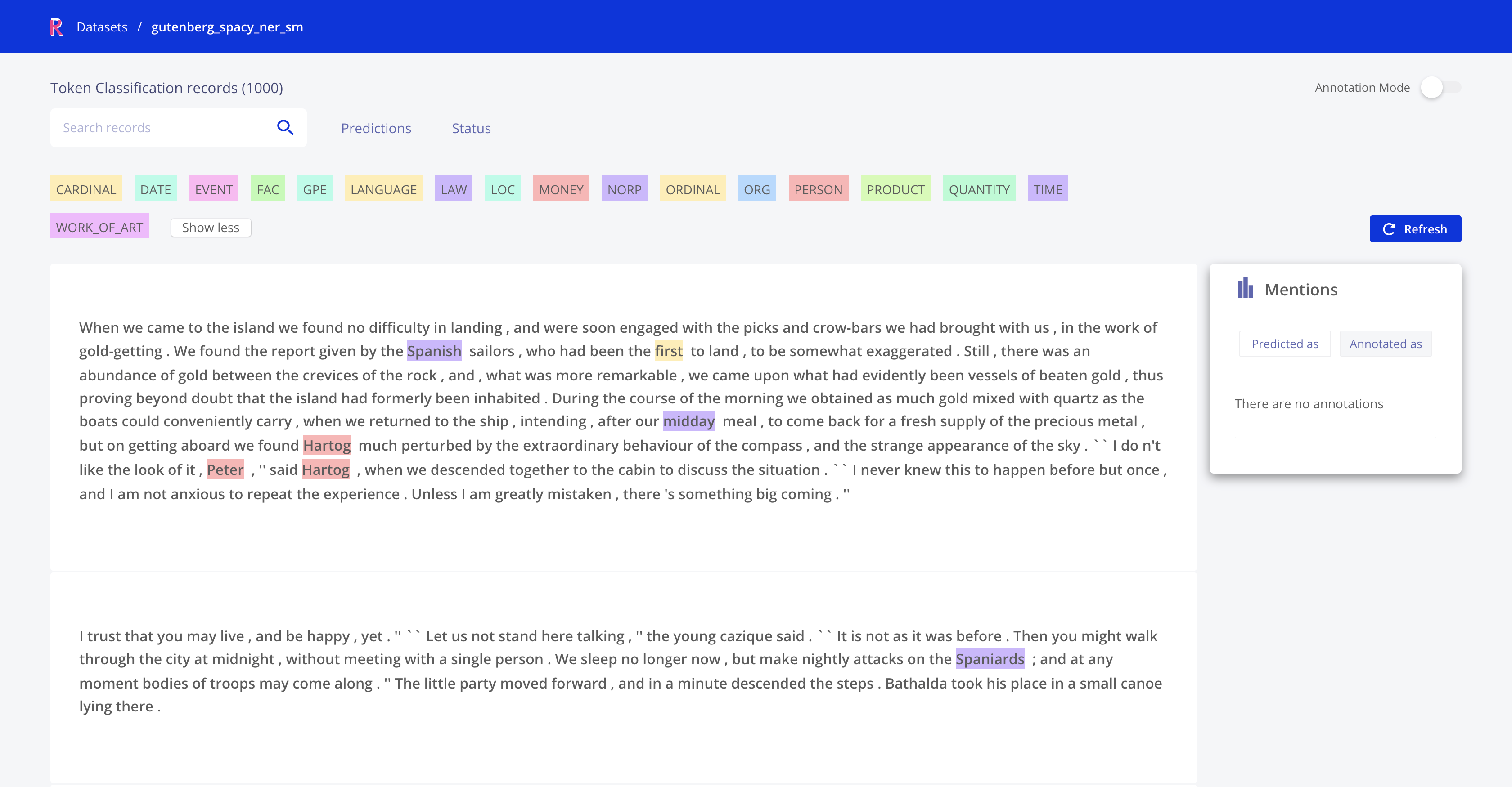 ui: Several entity types share the same color · Issue #234 · argilla-io ...