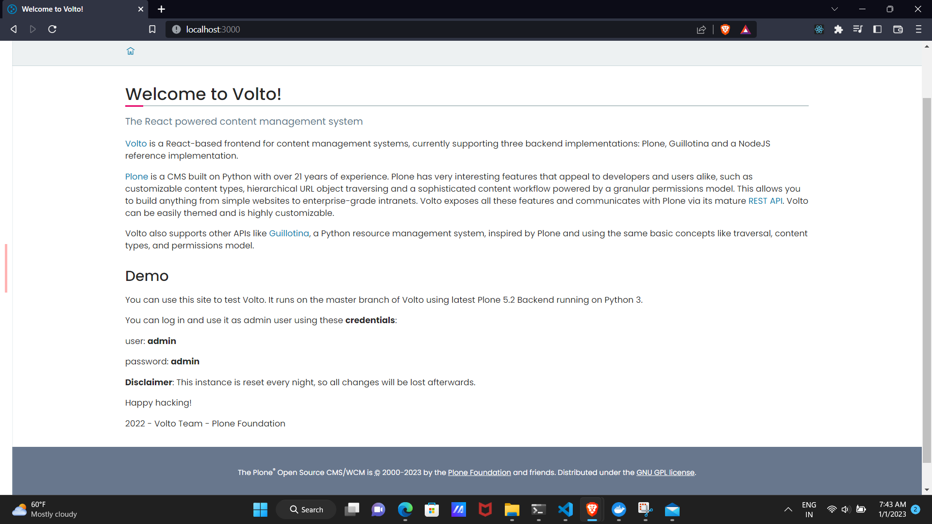 Fix Update 2022 To 2023 In Main Page · Issue 4205 · Plonevolto · Github 