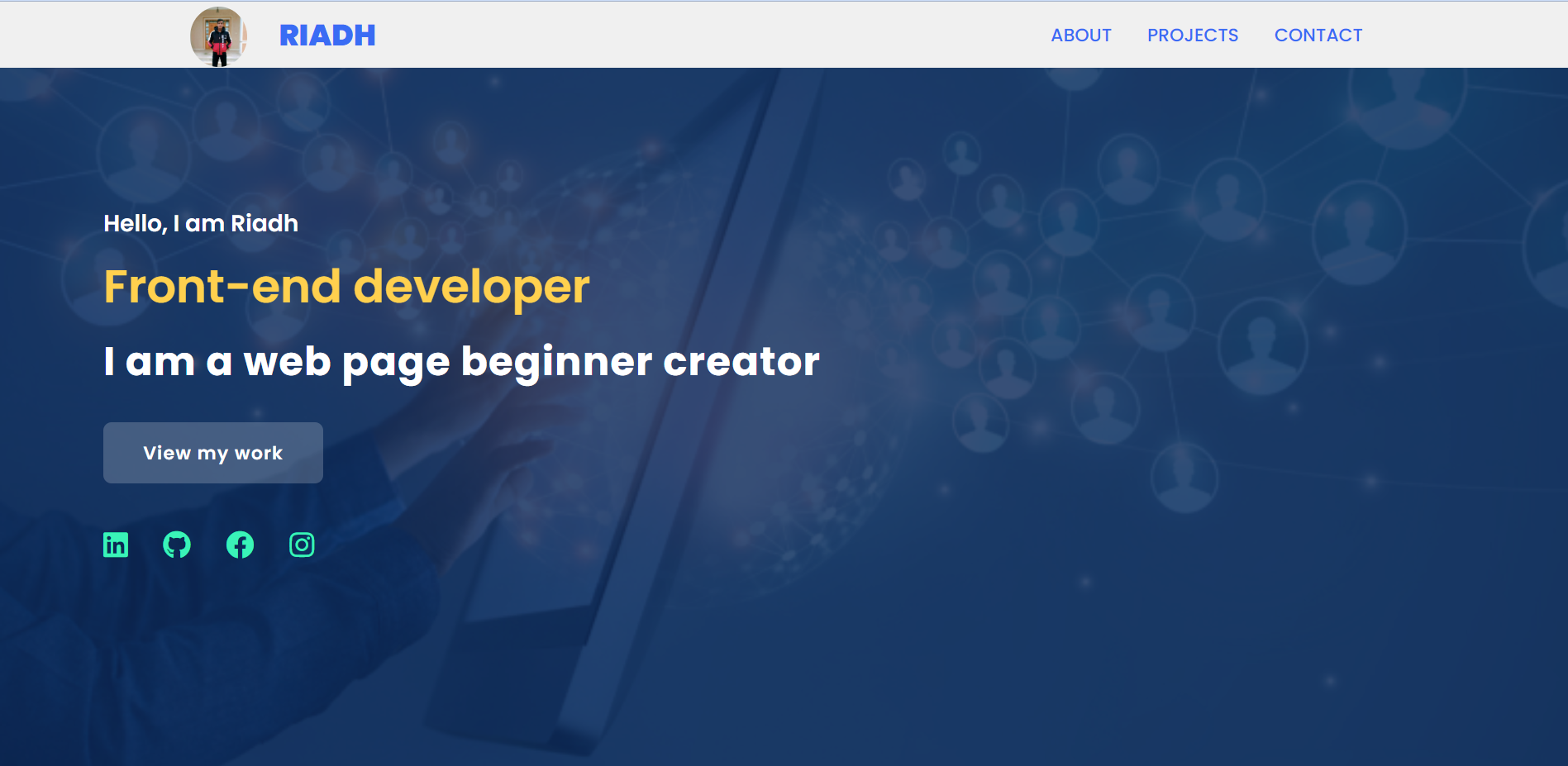 GitHub - Riadh-Ibrahim/My-Portfolio-website: I created my portfolio website using HTML & CSS.