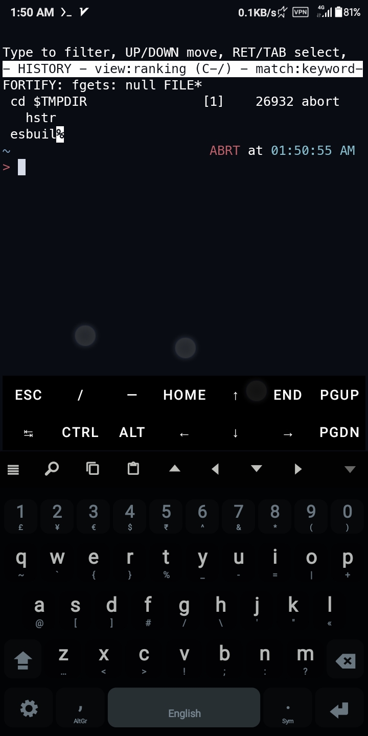 error in hstr packages · Issue #13697 · termux/termux-packages · GitHub