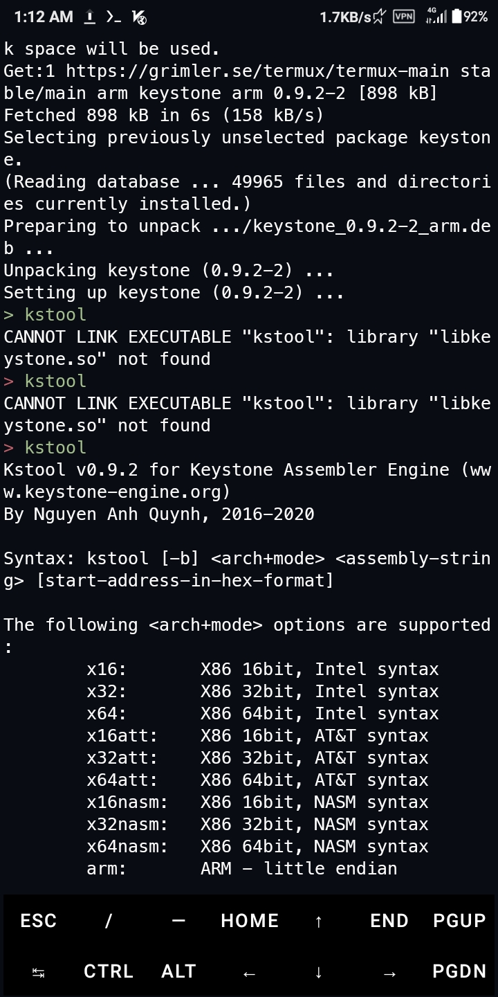 incorrect keystone installing location · Issue #13698 · termux/termux-packages · GitHub