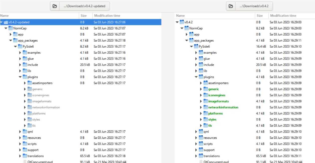[Windows] Error after update to v0.4.2 - QtCore: The specified module could not be found · Issue ...