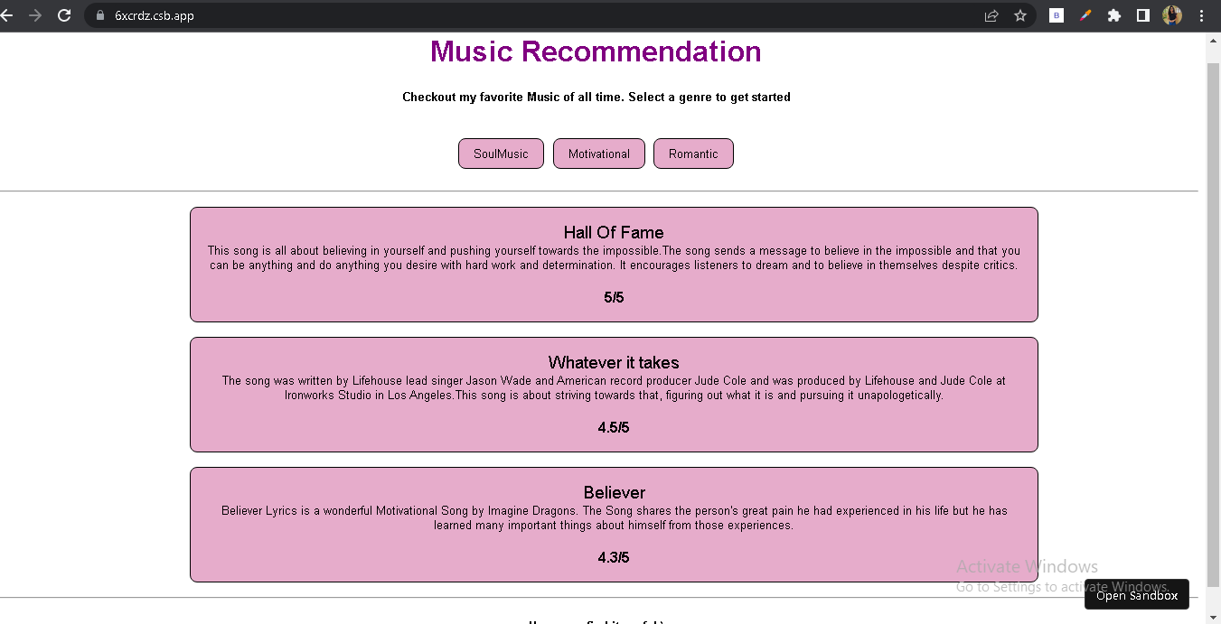 neog-music - Codesandbox