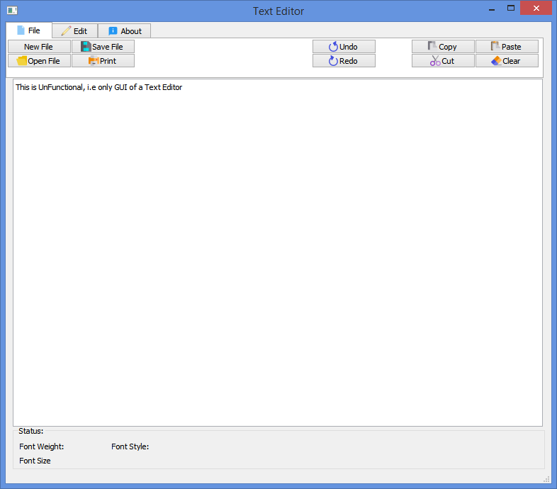 GitHub - phantomz3/TextEditor_PyQt5_OnlyGUI: This is only the GUI of the Text Editor. It is not ...