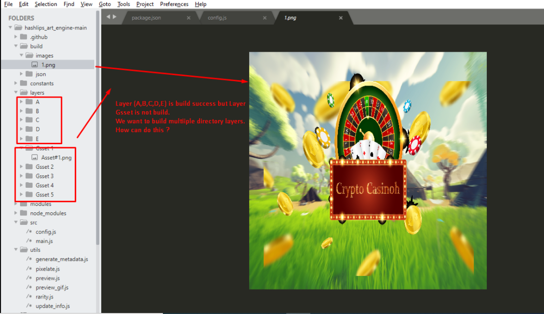 How to build multiple images by multiple layers directories · Issue #871 · HashLips/hashlips_art ...