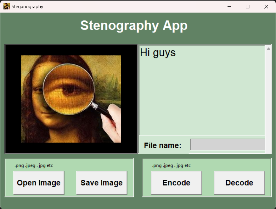 GitHub - U-day-1/Stenography-App