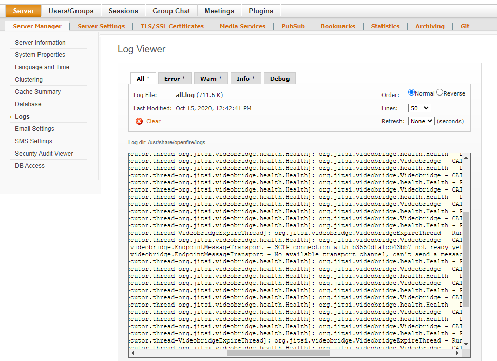Active directory authentication · Issue #73 · igniterealtime/openfire-pade-plugin · GitHub