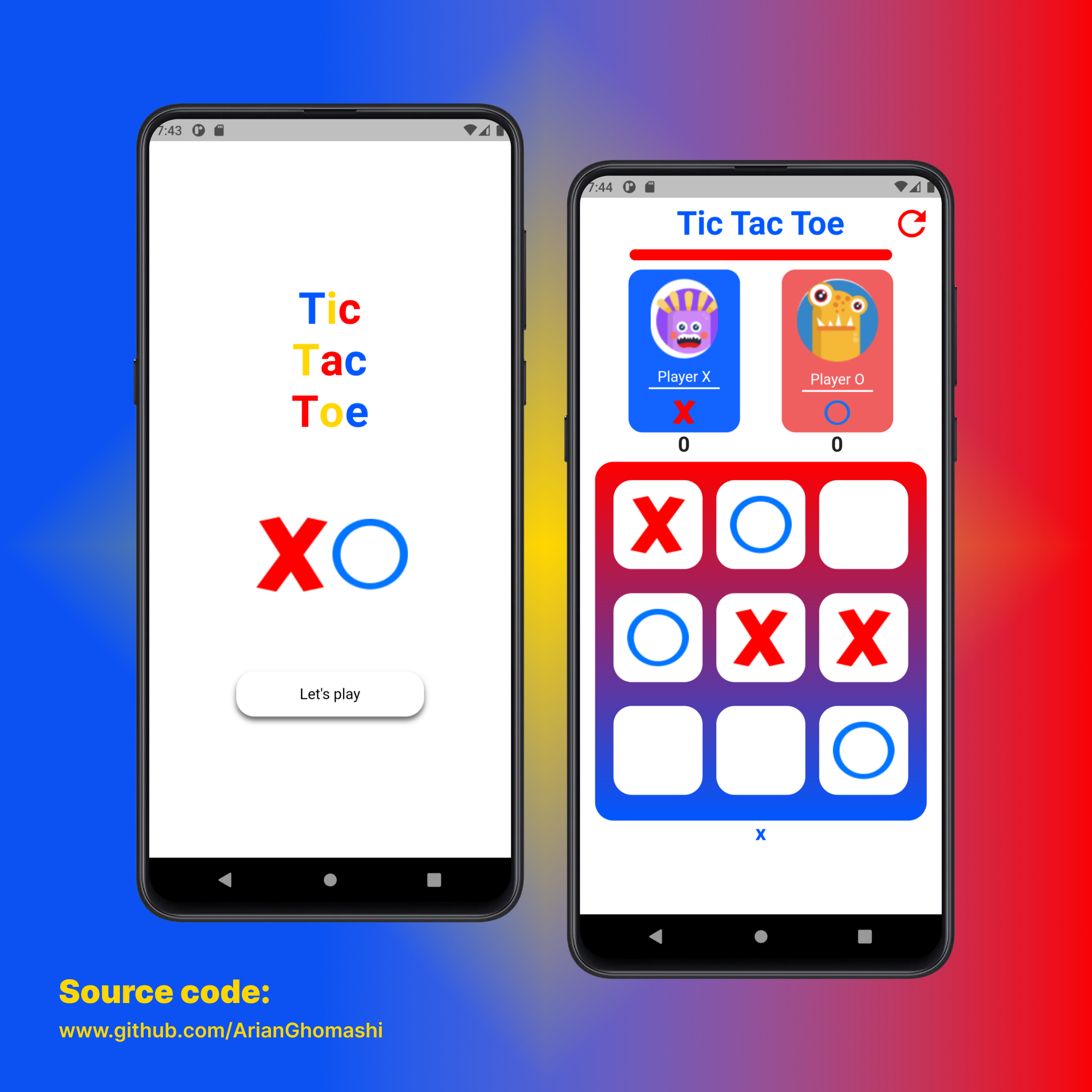 GitHub - ArianGhomashi/tic_tac_toe