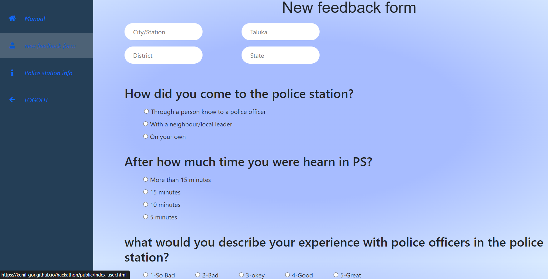 GitHub - Malay-Thakkar/QR-code-base-feedback-form: it is hackathon project that will provide ...