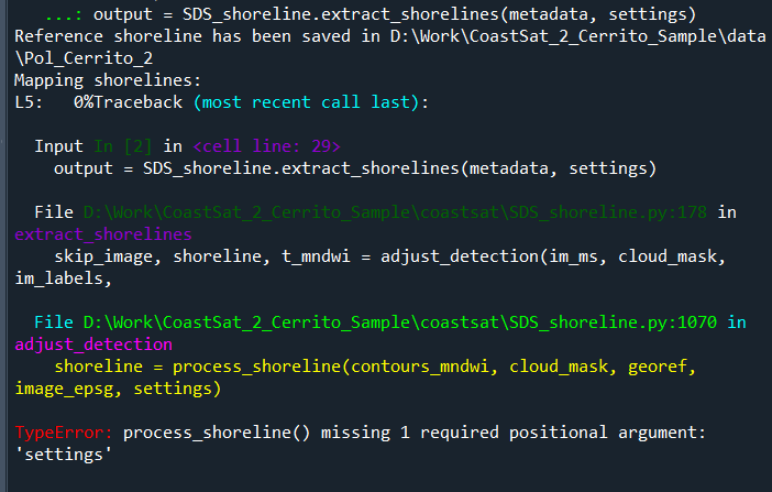 'Adjust detetcion' error · Issue #305 · kvos/CoastSat · GitHub
