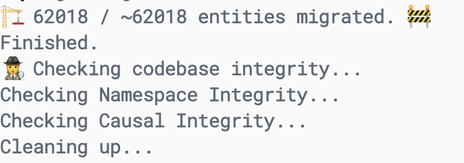Improve migration message · Issue #3447 · unisonweb/unison · GitHub
