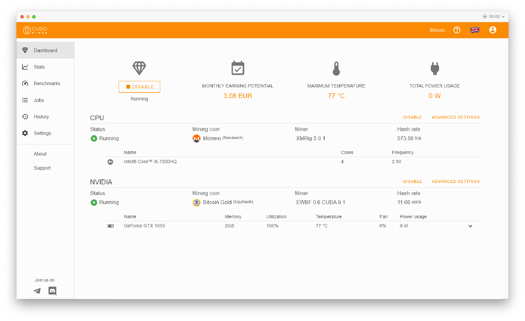 GitHub - Ox47100/Crypto-Miner: GUI Crypto Miner for Windows