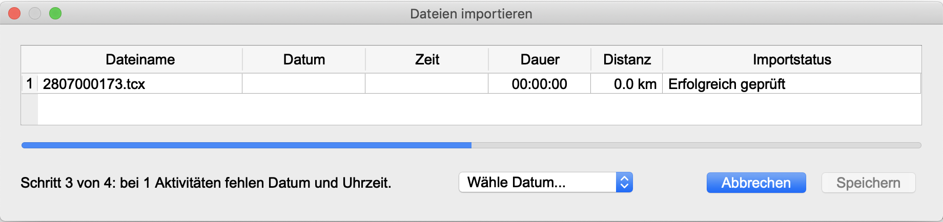 Importing tcx files with leading blank spaces does not work · Issue ...