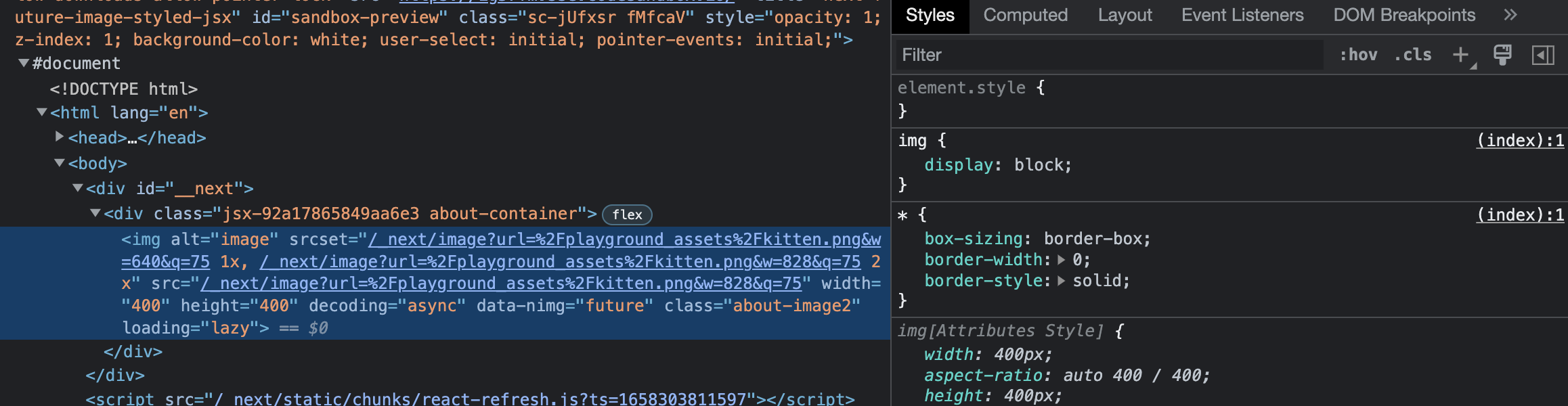 `className` prop is not reflecting in `next/future/image` when using `styled-jsx` · Issue #38822 ...