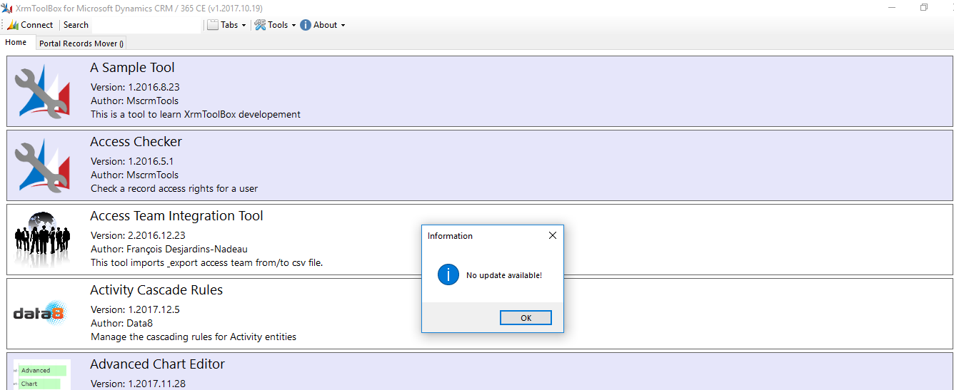 Unable get backup of the Portal · Issue #18 · MscrmTools/MscrmTools.PortalRecordsMover · GitHub