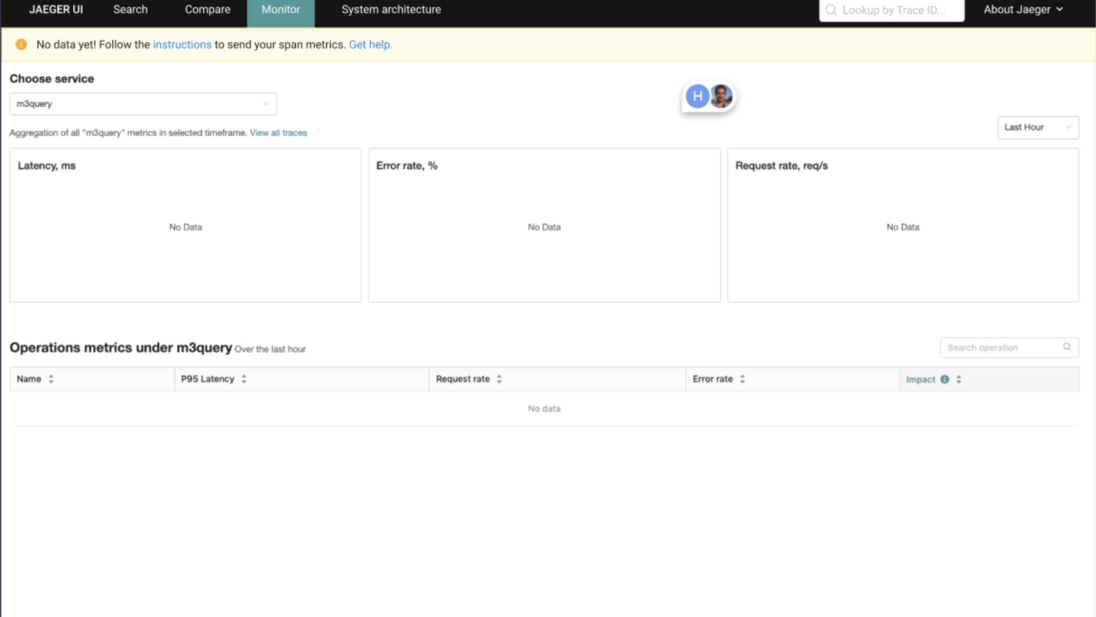 New look for monitor tab empty state + make page configurable · Issue #907 · jaegertracing ...