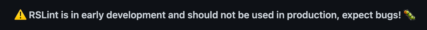 Consider using RSLint instead of ESLint · vercel next.js · Discussion #35400 · GitHub