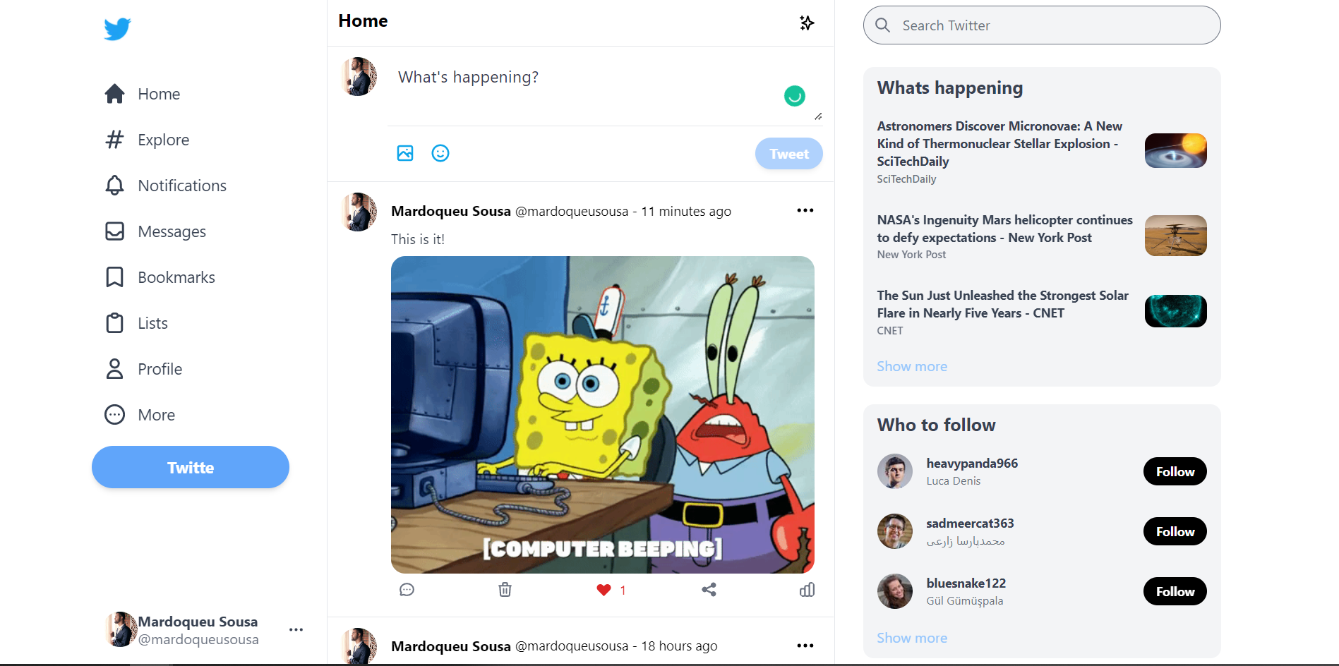 Mardoqueu (Mardoqueu Sousa) · GitHub