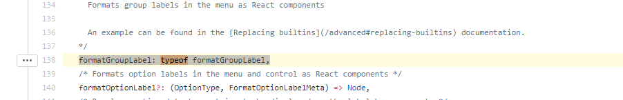 Formatgrouplabel Flow Types Error · Issue 3711 · Jedwatson React Select · Github