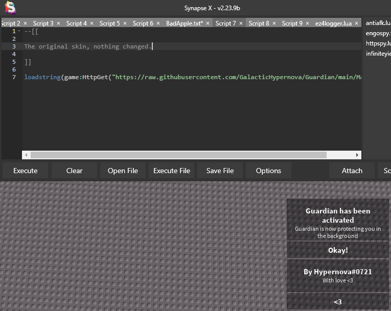 GitHub - elonof/GuardianSKINS: Skins for Guardian, a script that ...