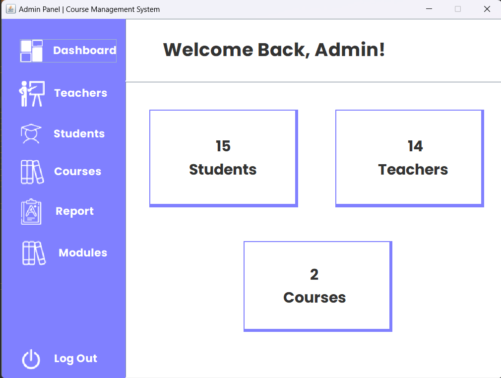 GitHub - adhishakya/CourseManagementSystem: Course Management System ...