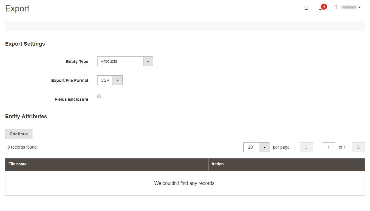 Magento 2.3.4 Product Export error · Issue #26925 · magento/magento2 · GitHub