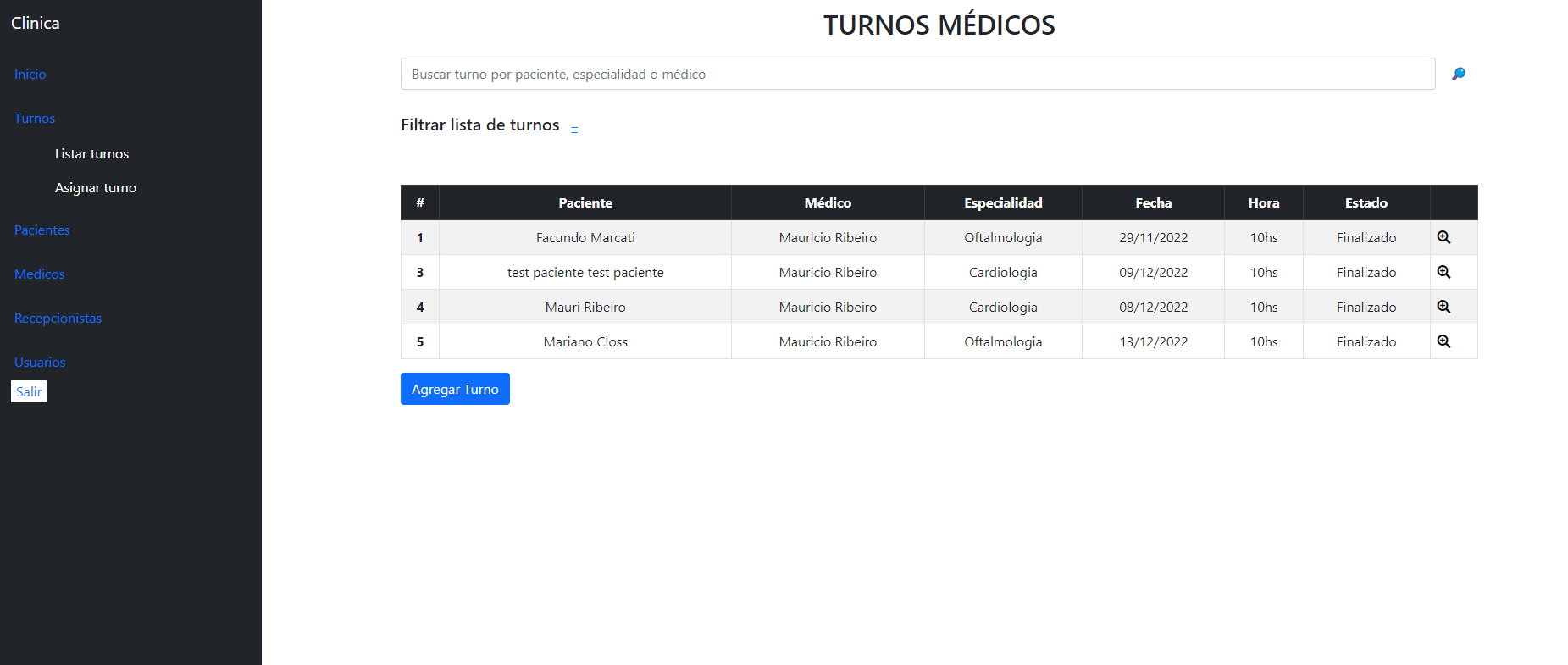 GitHub - ribeiromauri/final-clinica: Proyecto final Programación III - UTN FRGP