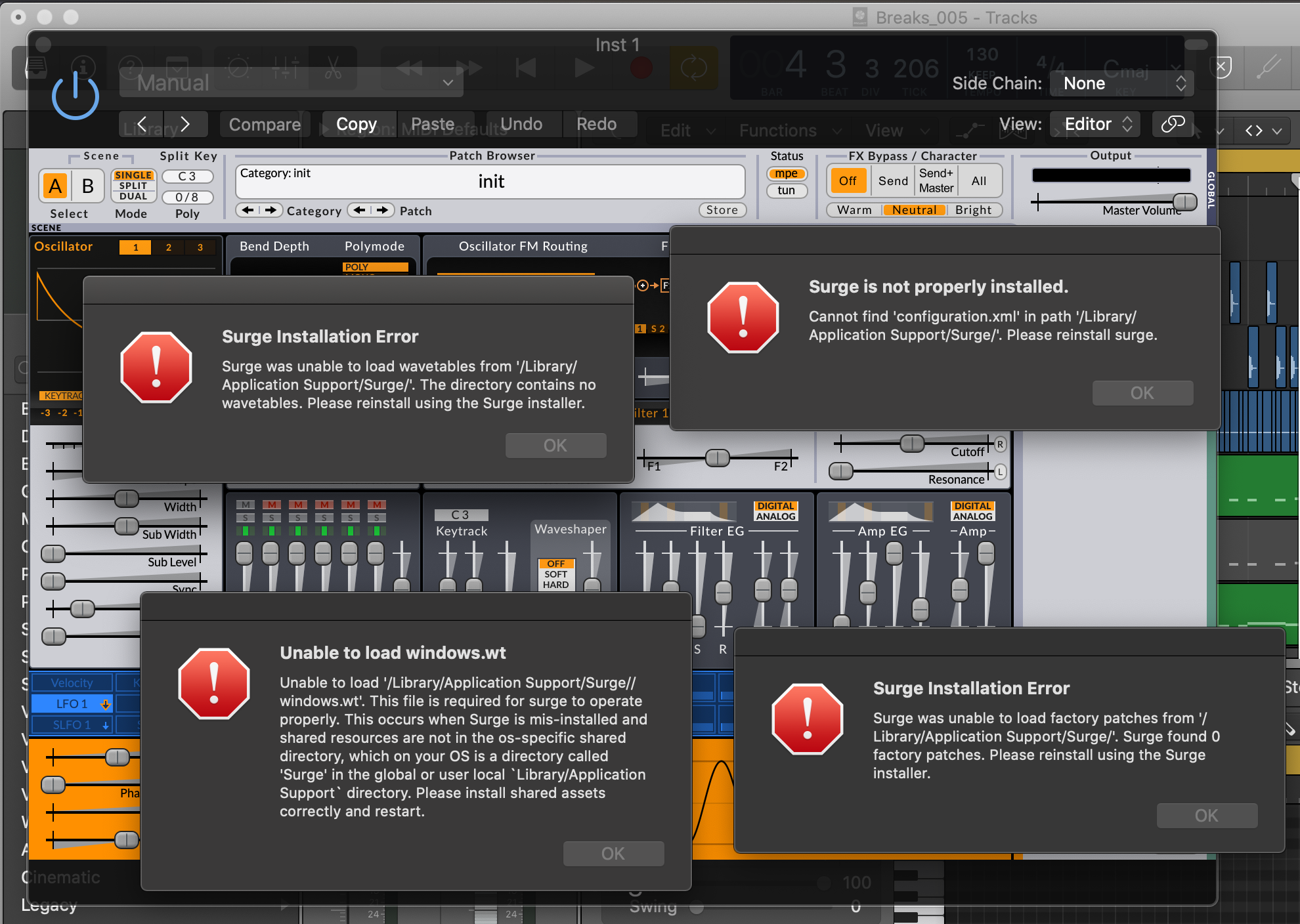 Report That Installer Doesnt Install Resources Reliably On Catalina · Issue 1344 · Surge